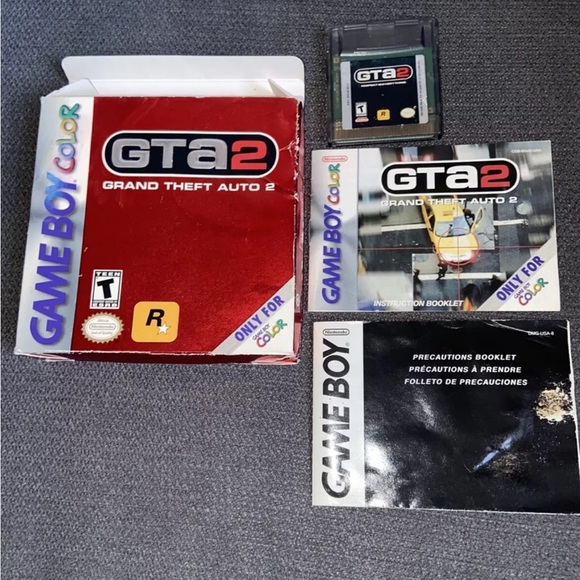Nintendo | Video Games & Consoles | Grand Theft Auto 2 Game Boy Color ...